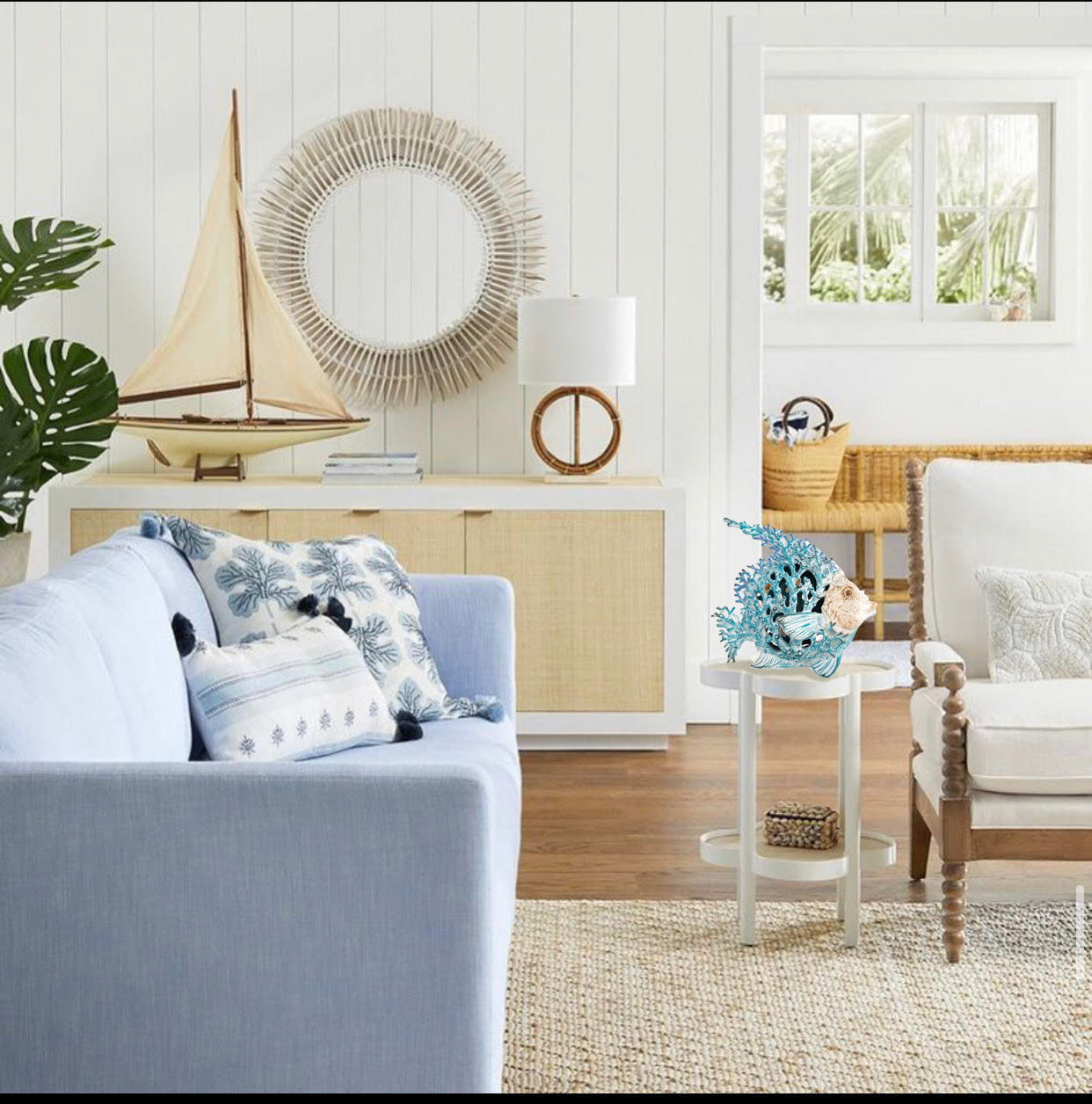 The Captain’s Wheel Decor